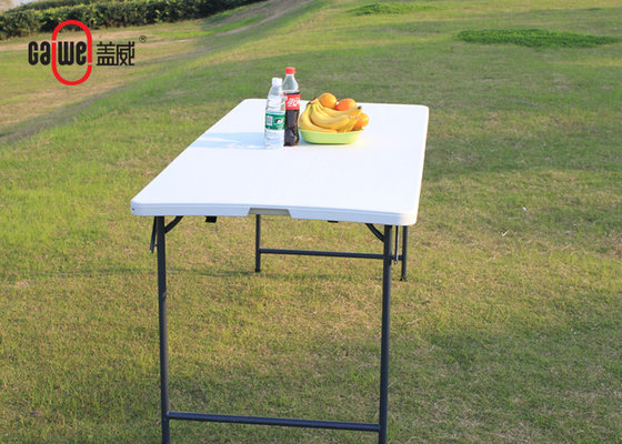 Events Camping Light Folding Table , Rectangular Folding Table For Leisure Time