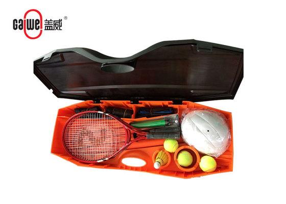 Red 3 In 1 Tennis Badminton And Volleyball Set PP / PC / PS Material 4.5KGS kids play game