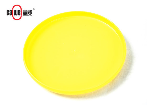 Yellow Frisbee Flying Disc For Children Training Pets Weather / Dust Proof