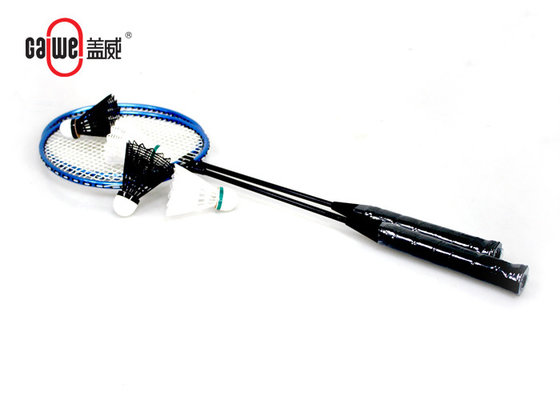 Blue Portable Light Weight Badminton Racket For Junior Mental Development