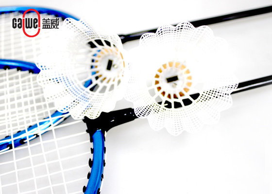 Blue Portable Light Weight Badminton Racket For Junior Mental Development