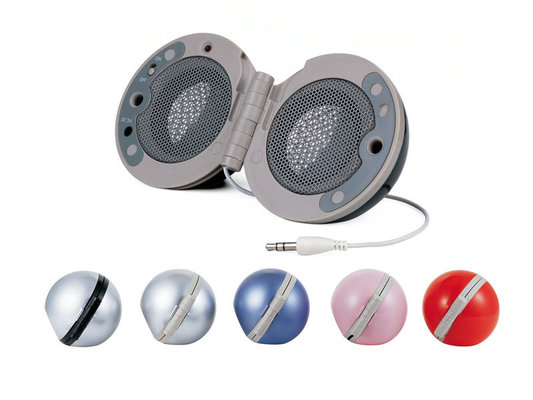 Portable Mini Ball Speaker Multimedia Music For Phone Or Computer