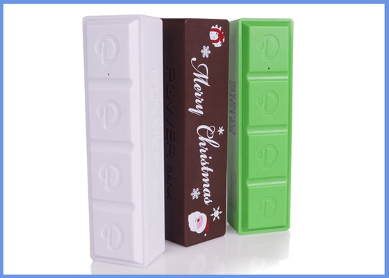  Chocolate 18650 Power Bank 2600mAH cell phone backup battery charger for iphone