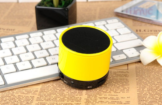 S10 wireless mini bluetooth speaker S10 Metal Mini Hi-Fi Bluetooth Wireless Speaker TF Mic