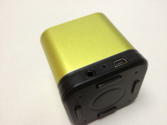 Wireless Hand-free Stereo 3.7V Red, Black,Gold,Green,Blue Rechargeable Bluetooth Speakers For Iphone