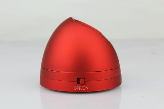 Paired Red DC 5V Hambourger Hands Free Bluetooth Speaker With Hi-Fi Stereo For MP3 / IPAD / Notebook