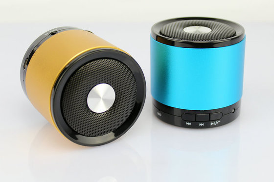 Circular Column Stereo Digital Speaker Hands Free Bluetooth Speaker / with any 3.5mm audio device