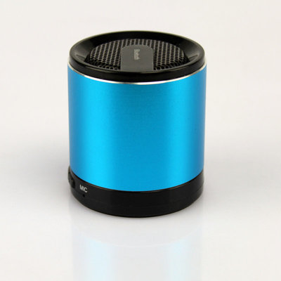 Pull Tab Blue, Red Hands Free Bluetooth Speaker / Bluetooth Stereo Speaker For Mobile Phone, Cellphone