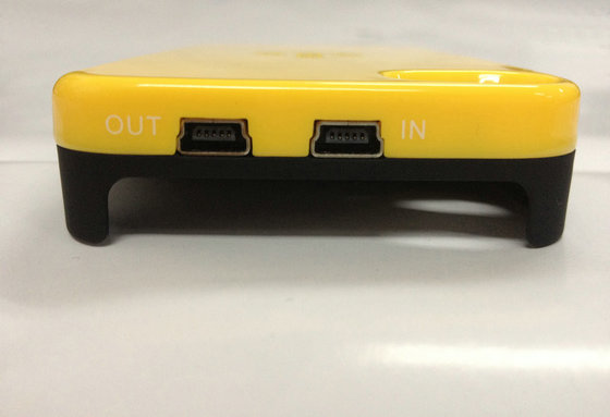 Eco-freindly Power -case Dock 3.0 HS Yellow Portable Iphone Bluetooth Speakers / Amplifier Speaker For Iphone 4 / 4S