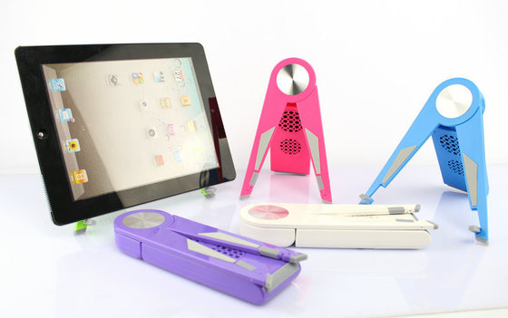 2w Portable Speakers For Cell Phones ,Color Design Stand Speaker