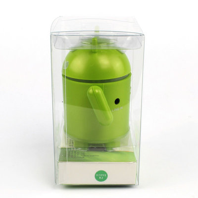 Portable Robot Speaker With Lithium Battery For Android MP3 Player / Portable Speakers For Cell Phones