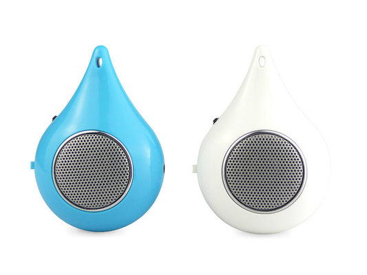 2 Led Lights Portable Speakers With SD Card Suitable For MP3 / Mp4