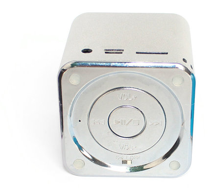 Aluminum Rechargeable Portable Speakers With SD Card With TF Cards For Mobile Phone / Cellphone