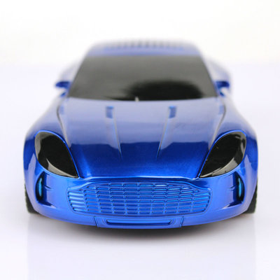 3W Portable Bluetooth Speaker With FM Radio / Car Shaped Speakers With SD Card For Laptops