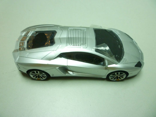 Car Shaped  FM Radio Portable Speakers For Laptops With SD Card For Mp3, Mp4 Player