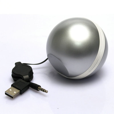 USB Ball Shape/Mini Promotion Ball Speaker /For MP3/MP4 Player
