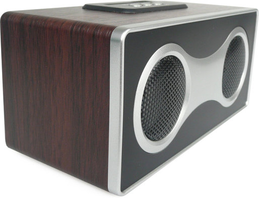 Wooden Speakers For Ipod , 3.5MM Stereo Audio Cable Remote Control