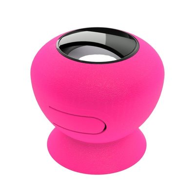 Suction Portable Iphone Bluetooth Speaker With Color Led Light