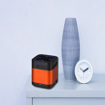 metal material design portable Wireless Bluetooth Speakers Support TF card / U disk