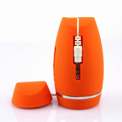 Circular Sound Mini Vibration Speaker With Usb For Mp3 Player Ipad