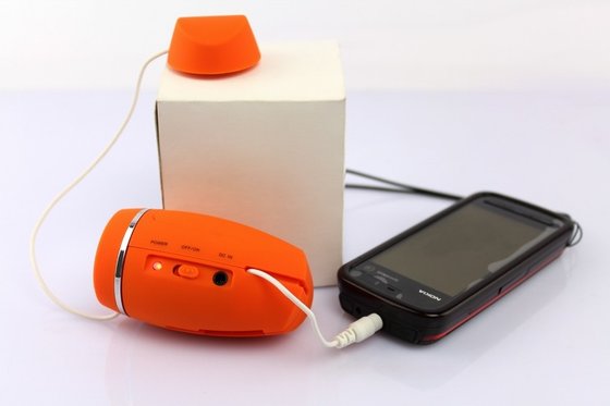 Circular Sound Mini Vibration Speaker With Usb For Mp3 Player Ipad