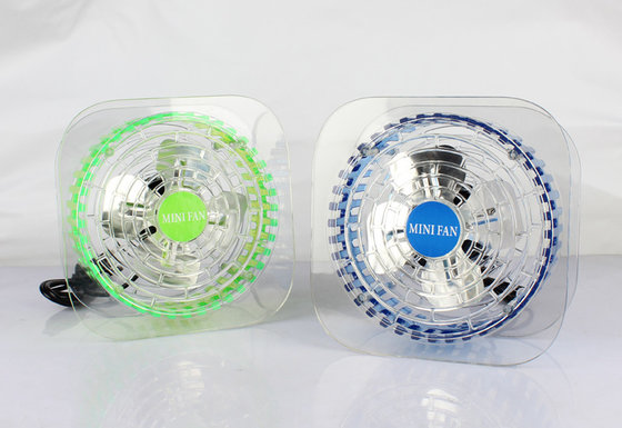 Portable Mental USB Desk Fan Mini Power Saving For Laptop Cooling