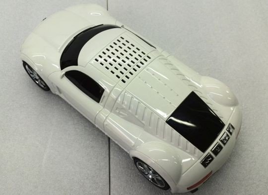 Mini Car Shape Portable Speaker With Sd Card For Fm Radio Function