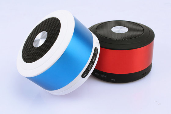 Wireless Portable Iphone Bluetooth Speakers Purple Color For Laptop
