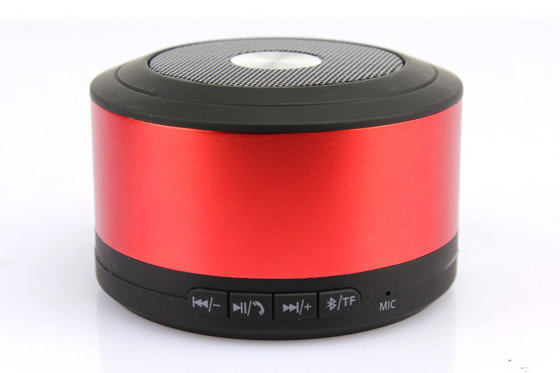 Aluminum Hands Free Bluetooth Speakers Dc5v With Tf Card And Fm Radio