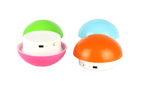Colorful Bluetooth Stereo Speaker Battery Powered For Computer