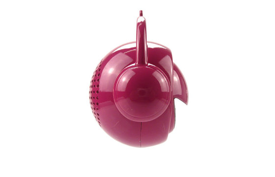 Red 2W Cute Portable Speakers With SD Card And Battery For Mobile