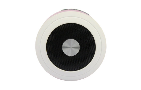 Circular Portable Aluminium Hi-Fi Bluetooth Stereo Speakers With 2.1 EDR