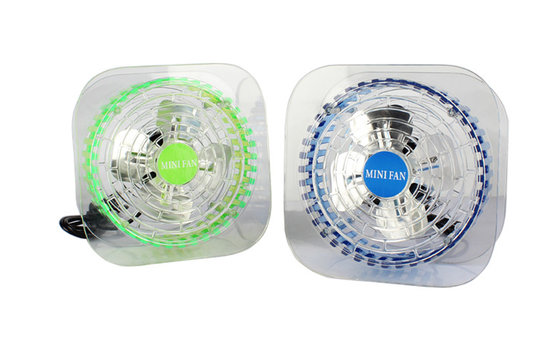 Portable Mental USB Desk Fan Mini Power Saving For Laptop Cooling