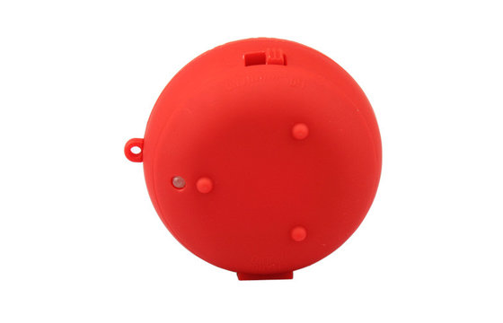 Red Mini Portable Speakers For Cell Phones Pocket Design With Li-Ion Battery