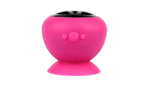 Suction Cup Portable Speakers For Cell Phones Bluetooth 2.1 , 75dB