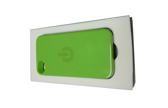 Eco-freindly Power -case Dock 3.0 HS Yellow Portable Iphone Bluetooth Speakers / Amplifier Speaker For Iphone 4 / 4S