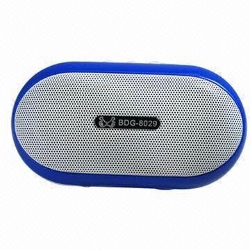 Multiple-function Micro SD/TF Music Player Mini Portable Speaker for Laptop MP3/MP4, 3W Power