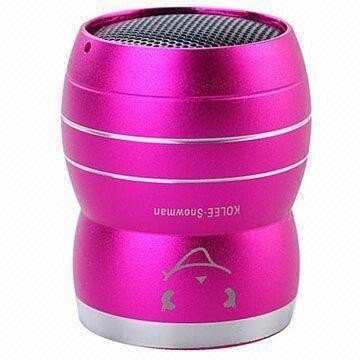 Portabble Speaker, Mini TF Card Supported, Music Player with FM Radio, 3.5mm Plug, LED Indicator