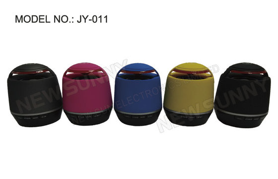 colorful Smart Wireless bluetooth portable speakers with Fm Radio / LED