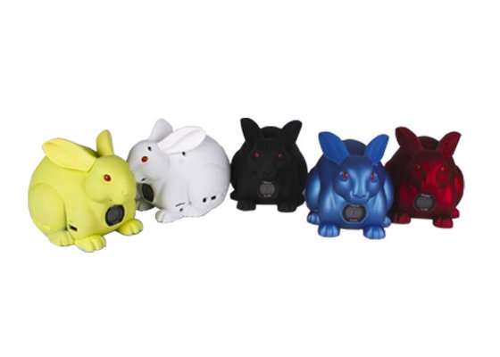 Portable Mini Wireless Cell Phone Speakers Cute Rabbit Model Cartoon With USB / TF / FM
