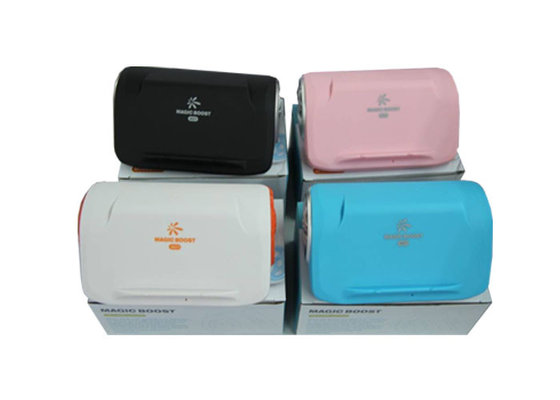 Mini Stereo Wireless Cell Phone Speakers Pink Portable With Rechargeable Battery