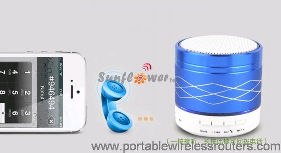 Colorful Shinning Light Hands Free Bluethooth Speaker 4 to 5 Hours Working by Build in Battery