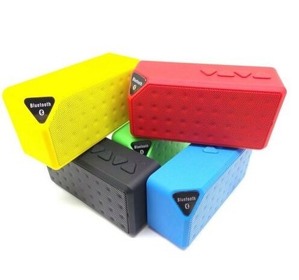 X3 Mini Wireless Bluetooth Speaker HIFI Car Handfree Mic TF USB FM Micro SD Loud Subwoofer