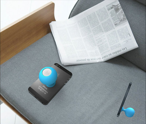 Multi Color Iphone iPad Mini Stereo Bluetooth Speakers with Stand for Karaoke Player