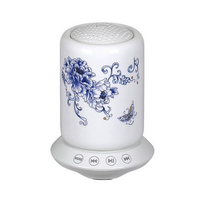 Elegant Active Ceramic Stereo Bluetooth Speakers 3.7V / 600mAh Li Battery for Mobile Phone