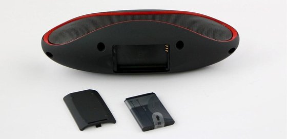 Outdoor Alumium LED Light Wireless Mini Bluetooth Speaker water resistant 4.8V - 5.2V DC