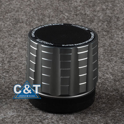 Small Li-ion Iphone / Ipad Powered Bluetooth Speaker with Built-in Mic