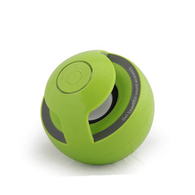 Active Wireless Portable Bluetooth Speakers V2.1 with USB and Microphone