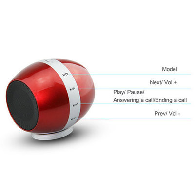 ABS Hifi Bluetooth Dock Speaker / Mini Audio Speaker for Portable Audio Player