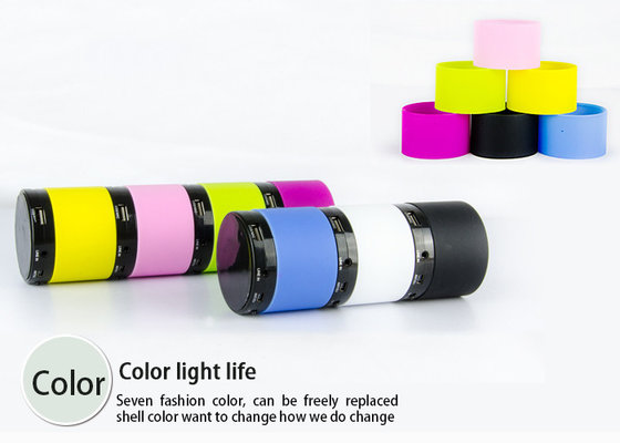 Smart Phone Small Wireless Portable Bluetooth Speaker With FM Radio / TF Card